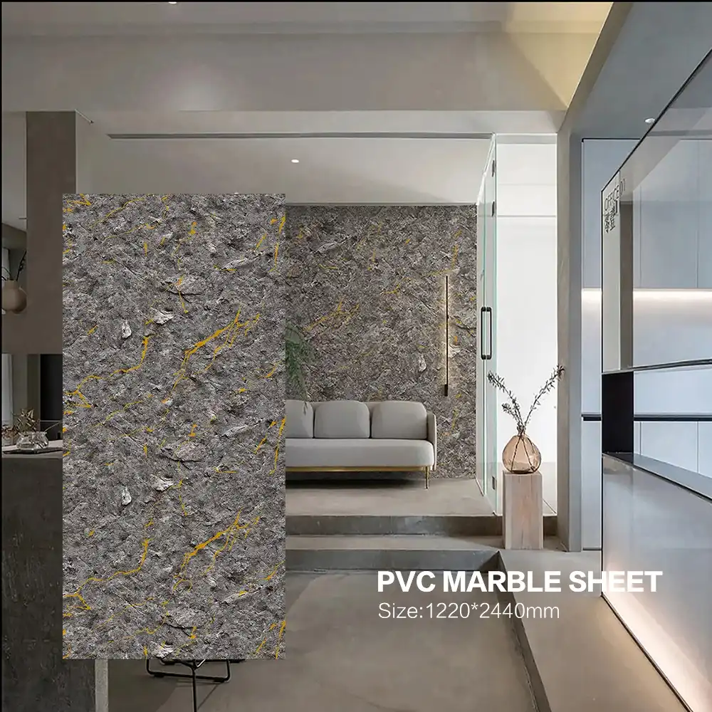 Wholesale PVC Marble Panel Gold UV Marble Sheet Manufacturer Suppliers ...